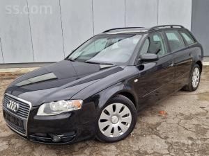 Melns Audi A4 2006 Bauska, ar dzinēja tilpumu 2.00 L un nobraukumu 403 tūkst. km par 3250 €, foto  vietnē AUTOMOTO.COM.LV