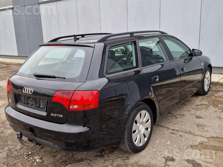 Melns Audi A4 2006 Bauska, ar dzinēja tilpumu 2.00 L un nobraukumu 403 tūkst. km par 3250 €, foto 8 vietnē AUTOMOTO.COM.LV