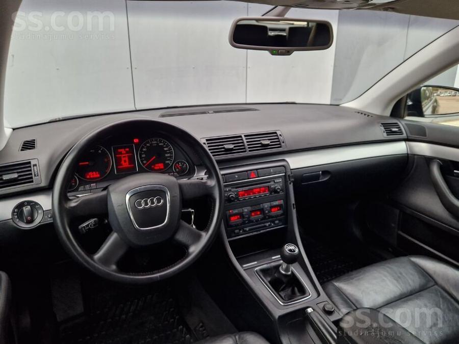 Melns Audi A4 2006 Bauska, ar dzinēja tilpumu 2.00 L un nobraukumu 403 tūkst. km par 3250 €, foto 12 vietnē AUTOMOTO.COM.LV