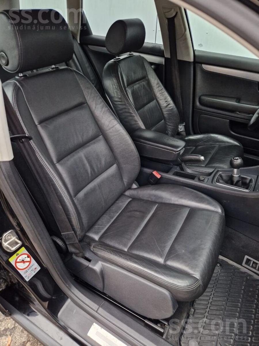 Melns Audi A4 2006 Bauska, ar dzinēja tilpumu 2.00 L un nobraukumu 403 tūkst. km par 3250 €, foto 14 vietnē AUTOMOTO.COM.LV