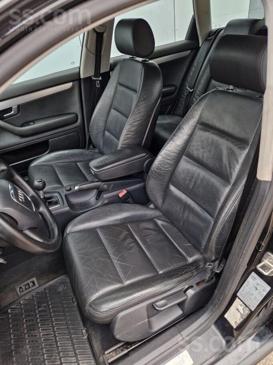 Melns Audi A4 2006 Bauska, ar dzinēja tilpumu 2.00 L un nobraukumu 403 tūkst. km par 3250 €, foto 15 vietnē AUTOMOTO.COM.LV