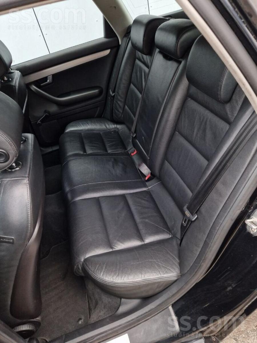 Melns Audi A4 2006 Bauska, ar dzinēja tilpumu 2.00 L un nobraukumu 403 tūkst. km par 3250 €, foto 17 vietnē AUTOMOTO.COM.LV