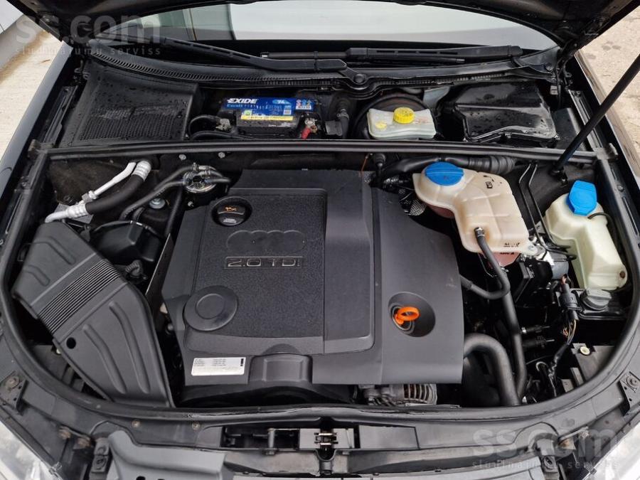 Melns Audi A4 2006 Bauska, ar dzinēja tilpumu 2.00 L un nobraukumu 403 tūkst. km par 3250 €, foto 30 vietnē AUTOMOTO.COM.LV