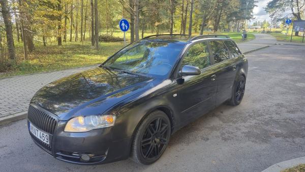 Black Audi A4 2006 in Kaisiadorys, with an engine capacity of 2.00 L and mileage of 409 thousand km for 2050 €, photo 1 on AUTOMOTO.COM.LV