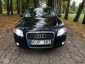Melns Audi A4 2006 Jurbarkas, ar dzinēja tilpumu 2.00 L un nobraukumu 253 tūkst. km par 1450 €, foto  vietnē AUTOMOTO.COM.LV