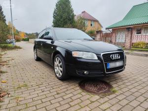 Melns Audi A4 2006 Viļņa, ar dzinēja tilpumu 2.00 L un nobraukumu 353 tūkst. km par 1600 €, foto  vietnē AUTOMOTO.COM.LV
