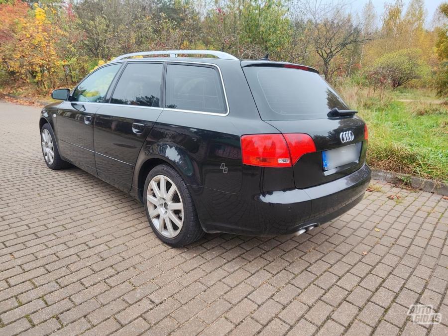 Melns Audi A4 2006 Viļņa, ar dzinēja tilpumu 2.00 L un nobraukumu 353 tūkst. km par 1600 €, foto 6 vietnē AUTOMOTO.COM.LV