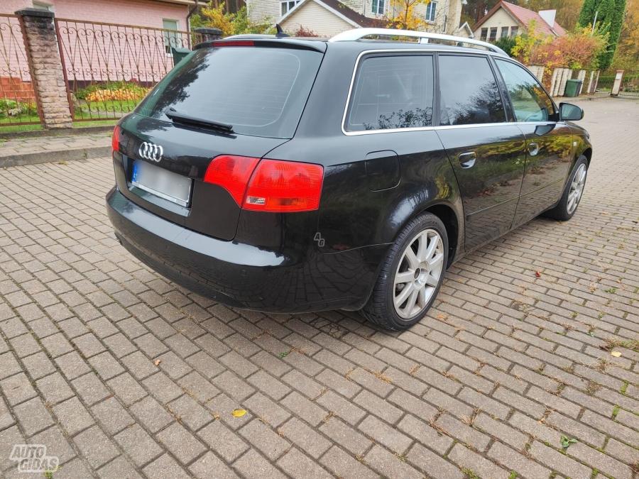 Black Audi A4 2006 in Vilnius, with an engine capacity of 2.00 L and mileage of 353 thousand km for 1800 €, photo 5 on AUTOMOTO.COM.LV