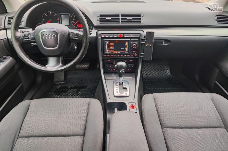 Black Audi A4 2006 in Vilnius, with an engine capacity of 2.00 L and mileage of 353 thousand km for 1800 €, photo 8 on AUTOMOTO.COM.LV