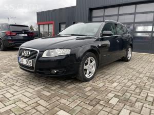 Black Audi A4 2007 in Ogre, with an engine capacity of 1.90 L and mileage of 0 thousand km for 1650 €, photo 1 on AUTOMOTO.COM.LV