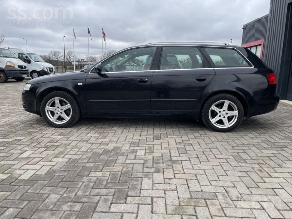 Black Audi A4 2007 in Ogre, with an engine capacity of 1.90 L and mileage of 0 thousand km for 1650 €, photo 2 on AUTOMOTO.COM.LV