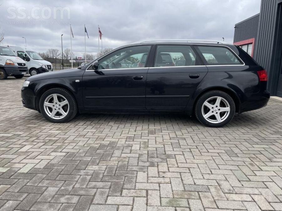 Black Audi A4 2007 in Ogre, with an engine capacity of 1.90 L and mileage of 0 thousand km for 1650 €, photo 2 on AUTOMOTO.COM.LV