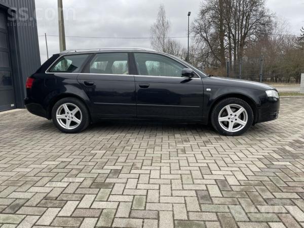 Black Audi A4 2007 in Ogre, with an engine capacity of 1.90 L and mileage of 0 thousand km for 1650 €, photo 5 on AUTOMOTO.COM.LV