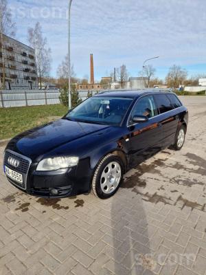 Black Audi A4 2007 in Jekabpils, with an engine capacity of 2.00 L and mileage of 320 thousand km for 1750 €, photo 1 on AUTOMOTO.COM.LV