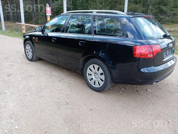 Black Audi A4 2007 in Ogre, with an engine capacity of 2.00 L and mileage of 323 thousand km for 3550 €, photo 4 on AUTOMOTO.COM.LV