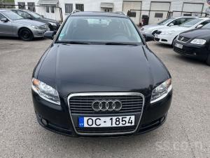 Black Audi A4 2007 in Riga, with an engine capacity of 1.90 L and mileage of 0 thousand km for 4350 €, photo 3 on AUTOMOTO.COM.LV