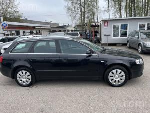 Black Audi A4 2007 in Riga, with an engine capacity of 1.90 L and mileage of 0 thousand km for 4350 €, photo 5 on AUTOMOTO.COM.LV