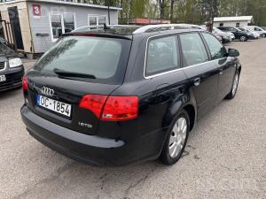 Black Audi A4 2007 in Riga, with an engine capacity of 1.90 L and mileage of 0 thousand km for 4350 €, photo 6 on AUTOMOTO.COM.LV