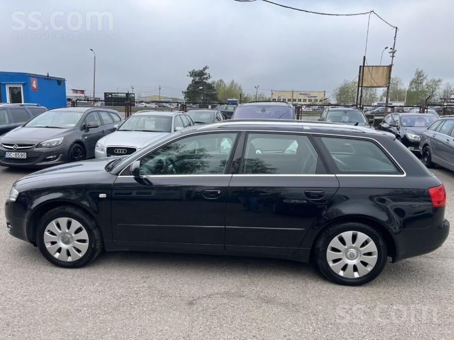 Black Audi A4 2007 in Riga, with an engine capacity of 1.90 L and mileage of 0 thousand km for 4350 €, photo 9 on AUTOMOTO.COM.LV