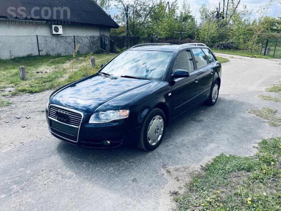 Melns Audi A4 2007 Daugavpils, ar dzinēja tilpumu 2.00 L un nobraukumu 318 tūkst. km par 1799 €, foto 1 vietnē AUTOMOTO.COM.LV