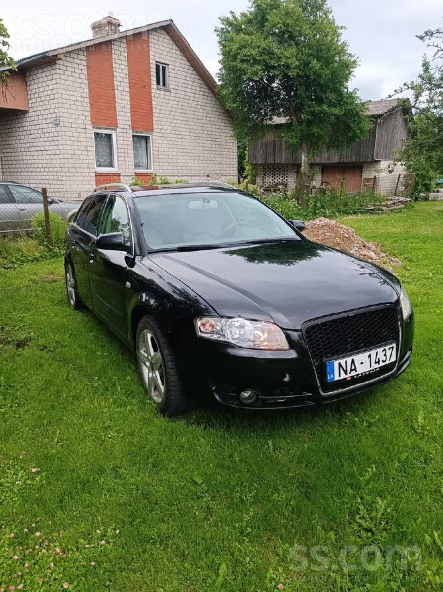Melns Audi A4 2007 Aizkraukle, ar dzinēja tilpumu 3.00 L un nobraukumu 392 tūkst. km par 1950 €, foto 2 vietnē AUTOMOTO.COM.LV