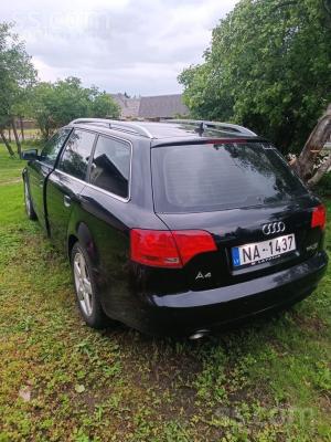 Melns Audi A4 2007 Aizkraukle, ar dzinēja tilpumu 3.00 L un nobraukumu 392 tūkst. km par 1950 €, foto 3 vietnē AUTOMOTO.COM.LV