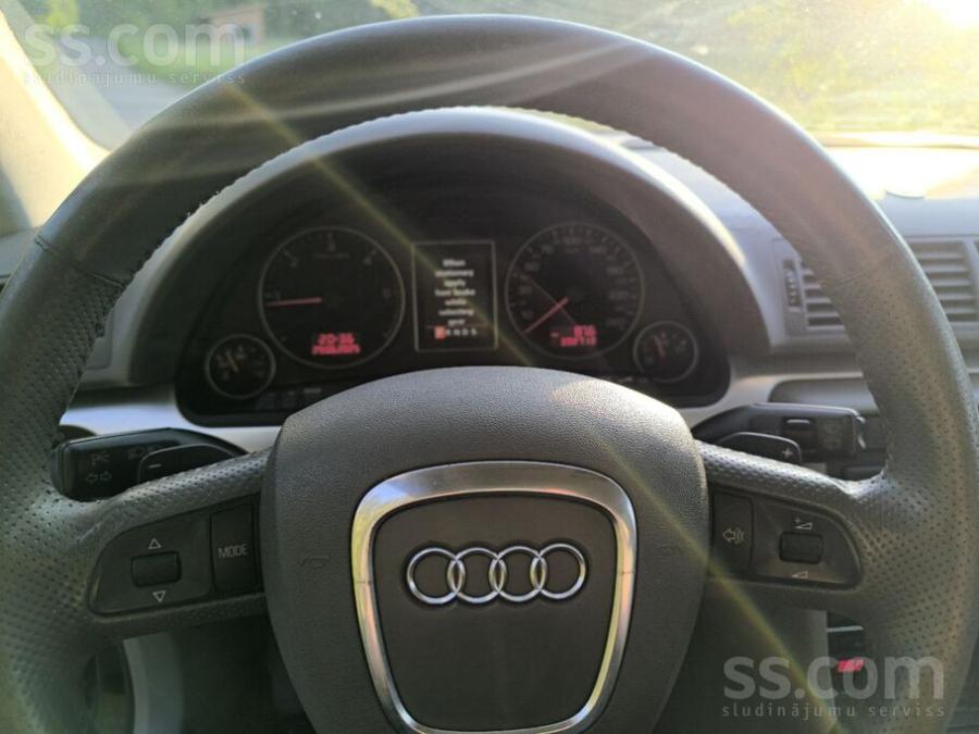 Black Audi A4 2007 in Rezekne, with an engine capacity of 3.00 L and mileage of 392 thousand km for 2800 €, photo 9 on AUTOMOTO.COM.LV