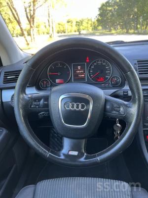 Melns Audi A4 2007 Kuldīga, ar dzinēja tilpumu 2.00 L un nobraukumu 403 tūkst. km par 2700 €, foto 5 vietnē AUTOMOTO.COM.LV