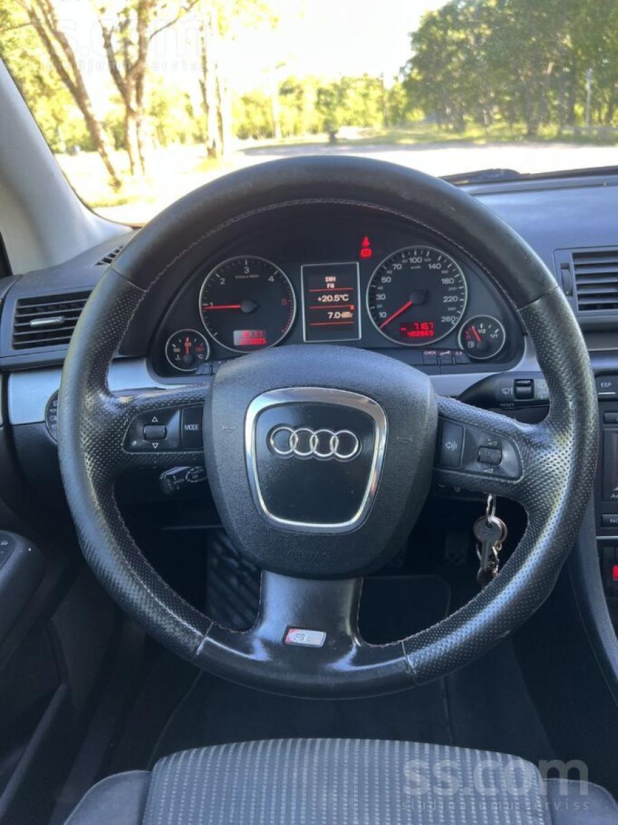 Melns Audi A4 2007 Kuldīga, ar dzinēja tilpumu 2.00 L un nobraukumu 403 tūkst. km par 2700 €, foto 5 vietnē AUTOMOTO.COM.LV