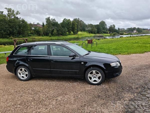 Black Audi A4 2007 in Bauska, with an engine capacity of 2.00 L and mileage of 341 thousand km for 2800 €, photo 2 on AUTOMOTO.COM.LV
