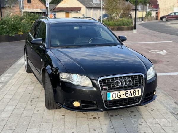 Black Audi A4 2007 in Valmiera, with an engine capacity of 2.00 L and mileage of 285 thousand km for 3390 €, photo 3 on AUTOMOTO.COM.LV