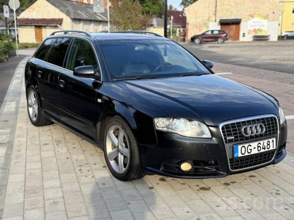 Black Audi A4 2007 in Valmiera, with an engine capacity of 2.00 L and mileage of 285 thousand km for 3390 €, photo 4 on AUTOMOTO.COM.LV