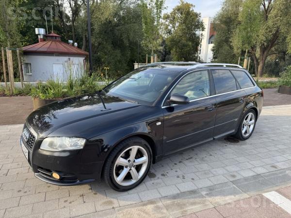 Black Audi A4 2007 in Valmiera, with an engine capacity of 2.00 L and mileage of 285 thousand km for 3390 €, photo 9 on AUTOMOTO.COM.LV