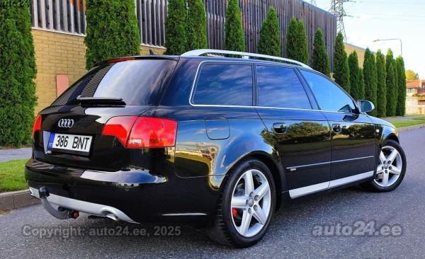 Black Audi A4 2007 in Tartu, with an engine capacity of 2.00 L and mileage of 307 thousand km for 6990 €, photo 11 on AUTOMOTO.COM.LV