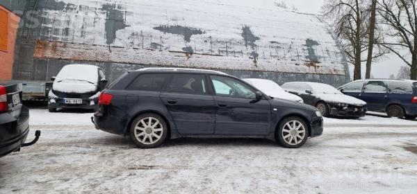Black Audi A4 2007 in Valmiera, with an engine capacity of 2.70 L and mileage of 0 thousand km for 2500 €, photo 2 on AUTOMOTO.COM.LV