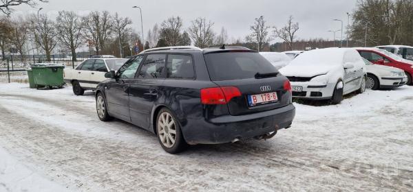 Black Audi A4 2007 in Valmiera, with an engine capacity of 2.70 L and mileage of 0 thousand km for 2500 €, photo 4 on AUTOMOTO.COM.LV