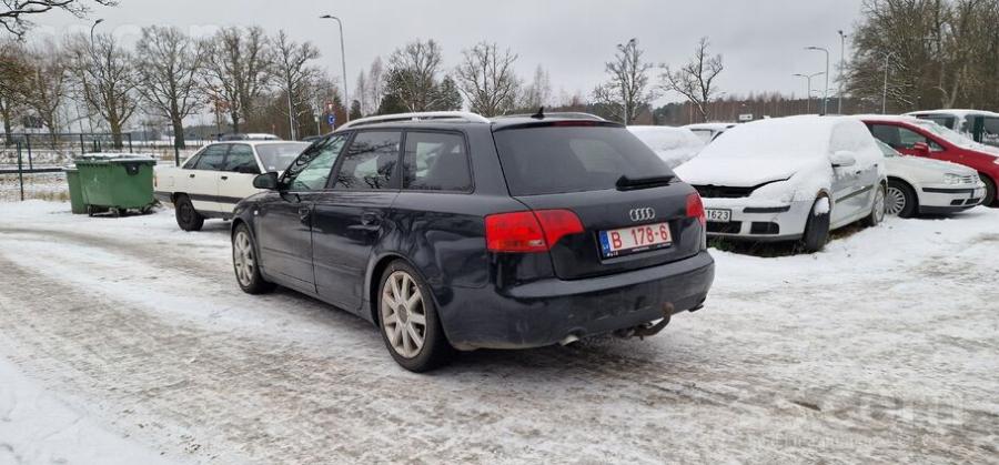 Black Audi A4 2007 in Valmiera, with an engine capacity of 2.70 L and mileage of 0 thousand km for 2500 €, photo 4 on AUTOMOTO.COM.LV