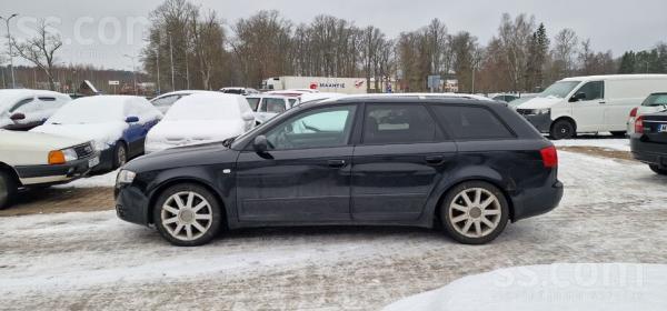 Black Audi A4 2007 in Valmiera, with an engine capacity of 2.70 L and mileage of 0 thousand km for 2500 €, photo 5 on AUTOMOTO.COM.LV