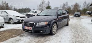 Black Audi A4 2007 in Valmiera, with an engine capacity of 2.70 L and mileage of 0 thousand km for 2500 €, photo 6 on AUTOMOTO.COM.LV
