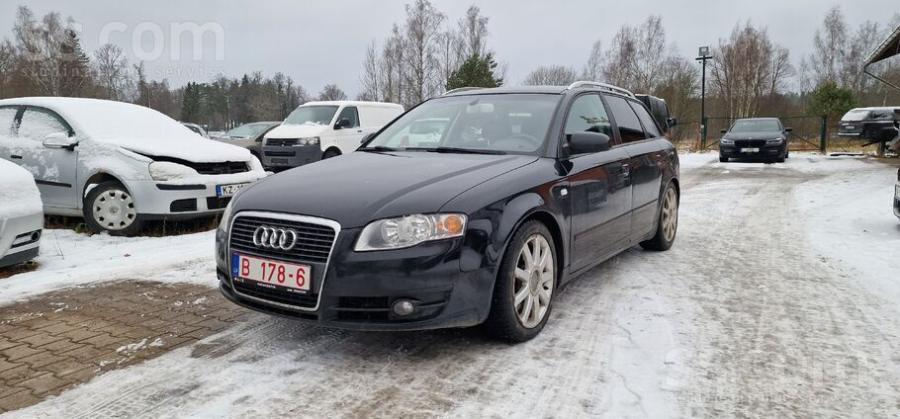 Black Audi A4 2007 in Valmiera, with an engine capacity of 2.70 L and mileage of 0 thousand km for 2500 €, photo 6 on AUTOMOTO.COM.LV