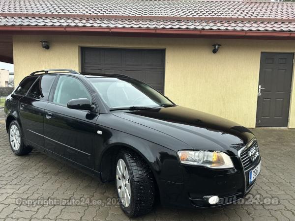 Black Audi A4 2007 in Voru, with an engine capacity of 2.00 L and mileage of 257 thousand km for 3300 €, photo 1 on AUTOMOTO.COM.LV
