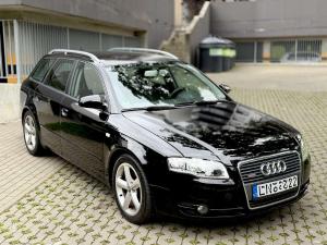 Black Audi A4 2007 in Vilnius, with an engine capacity of 2.00 L and mileage of 286 thousand km for 1900 €, photo  on AUTOMOTO.COM.LV