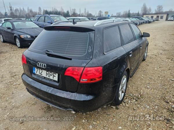Melns Audi A4 2007 Tartu, ar dzinēja tilpumu 2.00 L un nobraukumu 287 tūkst. km par 2490 €, foto 4 vietnē AUTOMOTO.COM.LV