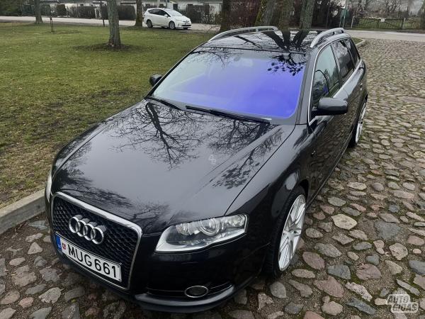 Black Audi A4 2007 in Kaunas, with an engine capacity of 2.00 L and mileage of 303 thousand km for 4100 €, photo 2 on AUTOMOTO.COM.LV