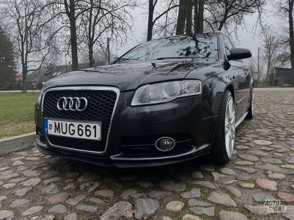 Black Audi A4 2007 in Kaunas, with an engine capacity of 2.00 L and mileage of 303 thousand km for 4100 €, photo 7 on AUTOMOTO.COM.LV