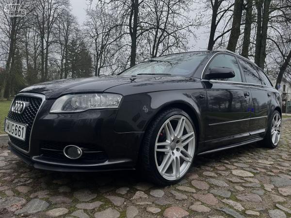 Black Audi A4 2007 in Kaunas, with an engine capacity of 2.00 L and mileage of 303 thousand km for 4100 €, photo 10 on AUTOMOTO.COM.LV