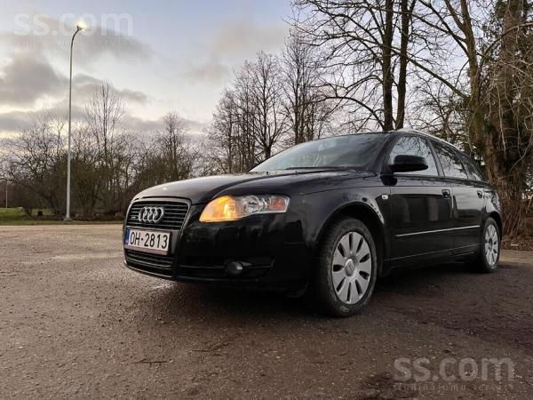 Melns Audi A4 2007 Dobele, ar dzinēja tilpumu 2.00 L un nobraukumu 309 tūkst. km par 3499 €, foto 1 vietnē AUTOMOTO.COM.LV