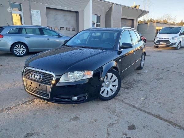 Melns Audi A4 2007 Utena, ar dzinēja tilpumu 1.99 L un nobraukumu 285 tūkst. km par 2550 €, foto 2 vietnē AUTOMOTO.COM.LV