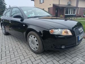Melns Audi A4 2007 Kauņa, ar dzinēja tilpumu 1.90 L un nobraukumu 228 tūkst. km par 3150 €, foto  vietnē AUTOMOTO.COM.LV