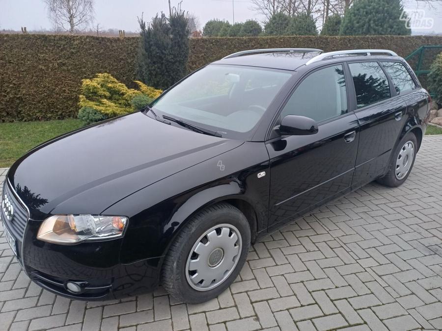 Black Audi A4 2007 in Kaunas, with an engine capacity of 1.90 L and mileage of 228 thousand km for 3150 €, photo 2 on AUTOMOTO.COM.LV